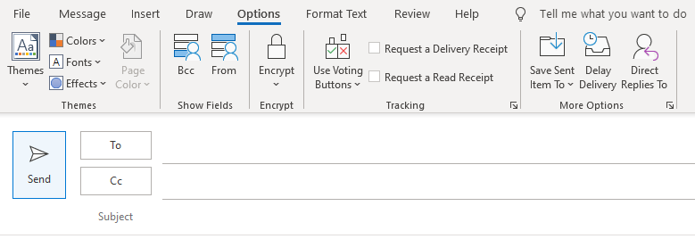 Enabling From Field In Outlook King s College